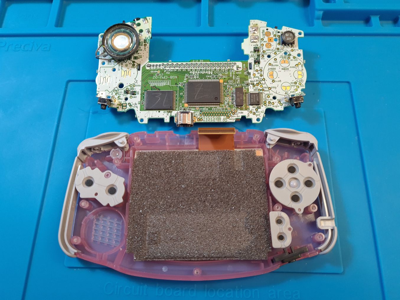 GBA IPS Screen Installation Guide Step-By-Step with Pictures