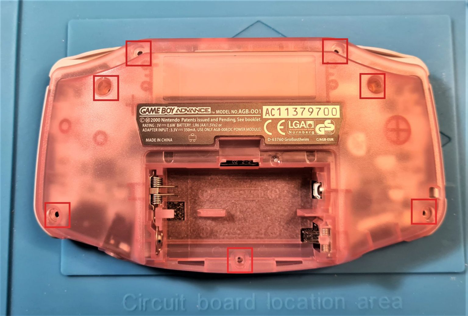 GBA IPS Screen Installation Guide Step-By-Step with Pictures